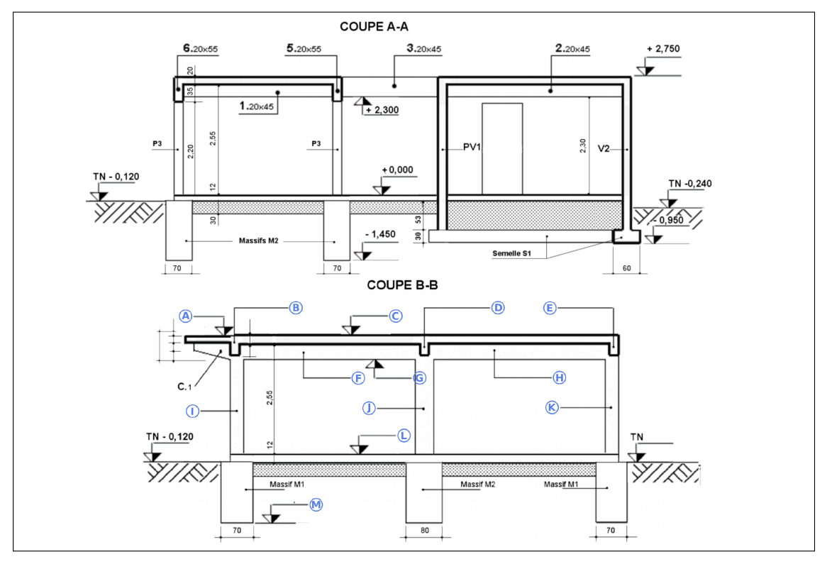 Poteaux et poutres ABC-MACONNERIE
