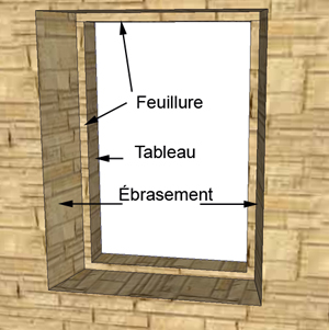 Embrasure D’Une Baie Ancienne | Embrasure Fenêtre Extérieure – EXWJ