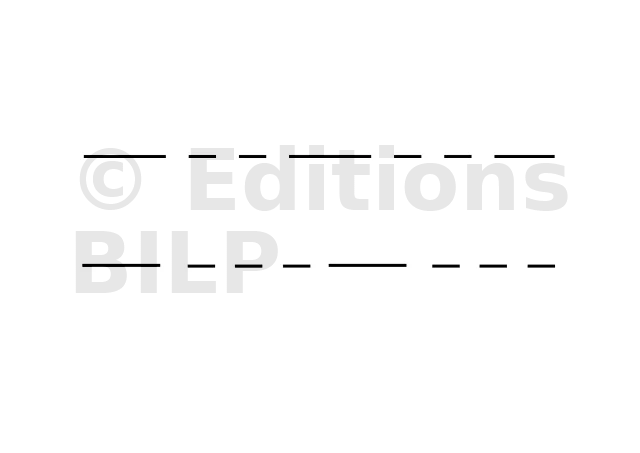 L'utilisation des différents traits sur les plans (…)