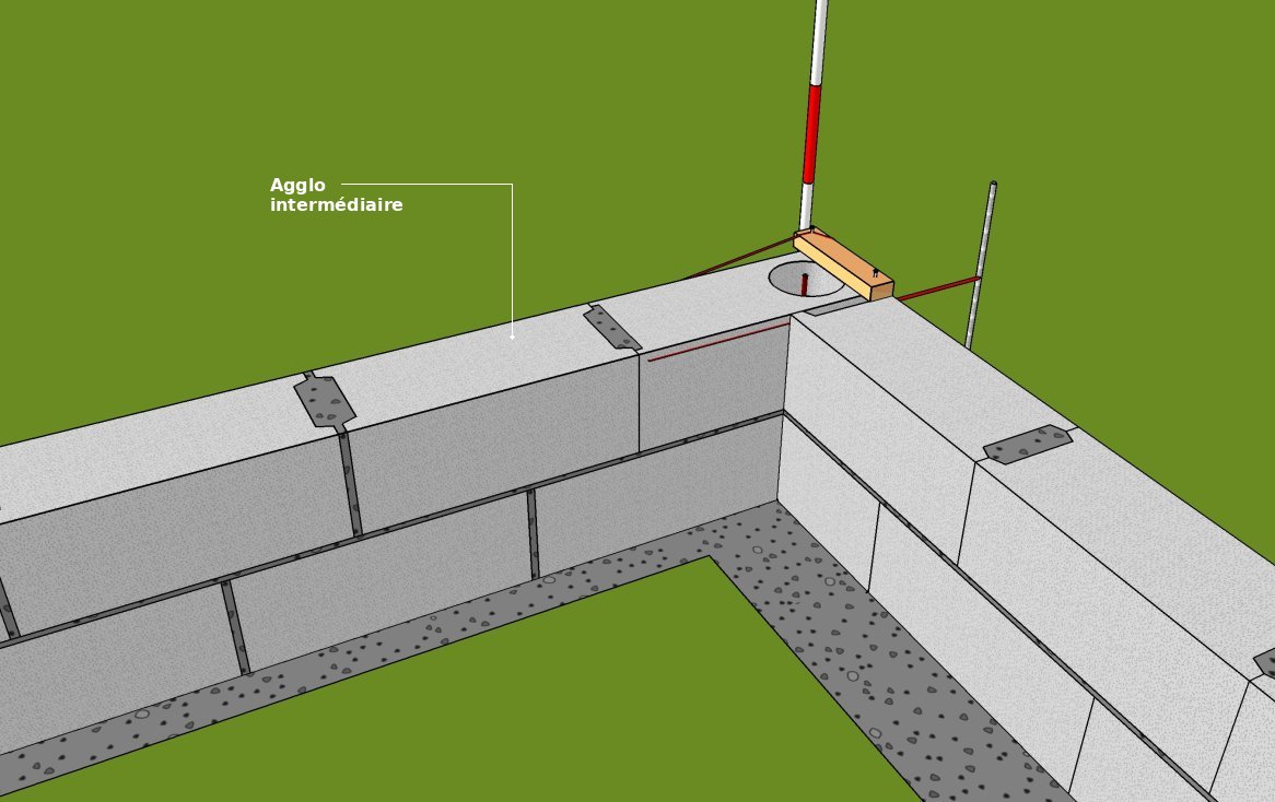 Maçonnerie du mur de clôture ABC-MACONNERIE