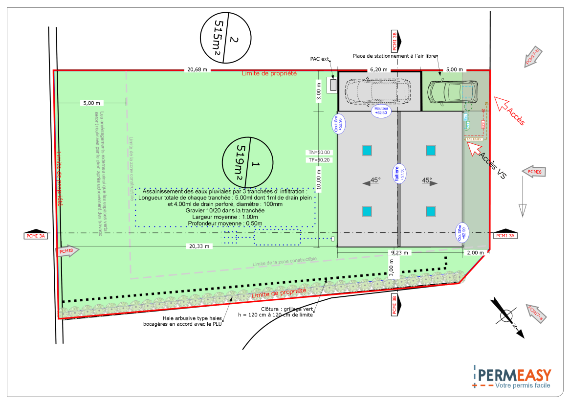 Les plans de masse ABC-MACONNERIE